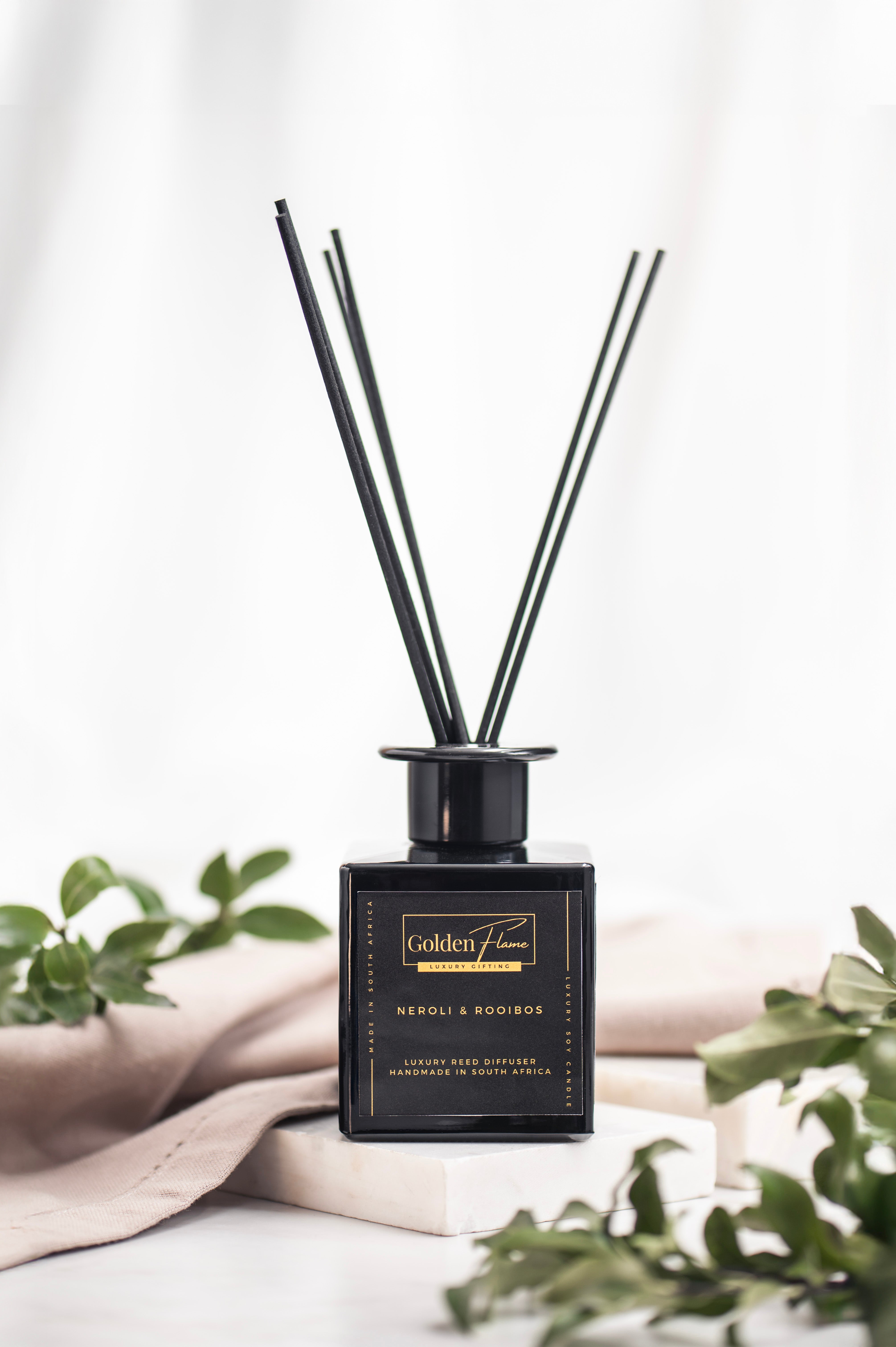 Neroli and Rooibos Reed Diffuser by Golden Flame - Cape Town